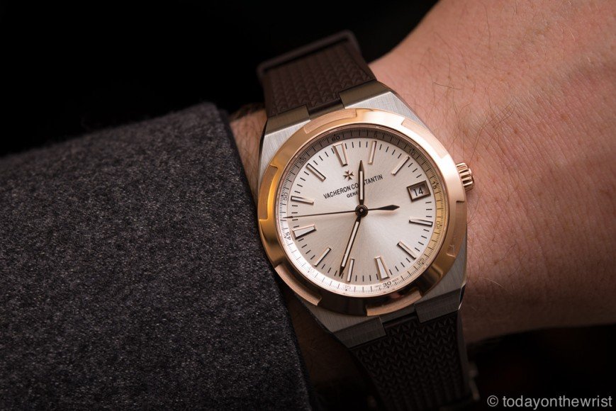 Vacheron Constantin Overseas Two-tone - детали и фотографии