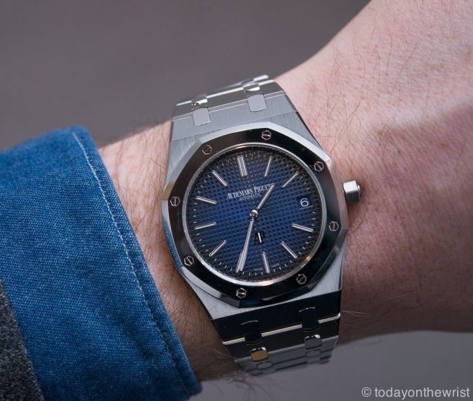 Audemars Piguet Royal Oak Jumbo 15202IP In Titanium And Platinum