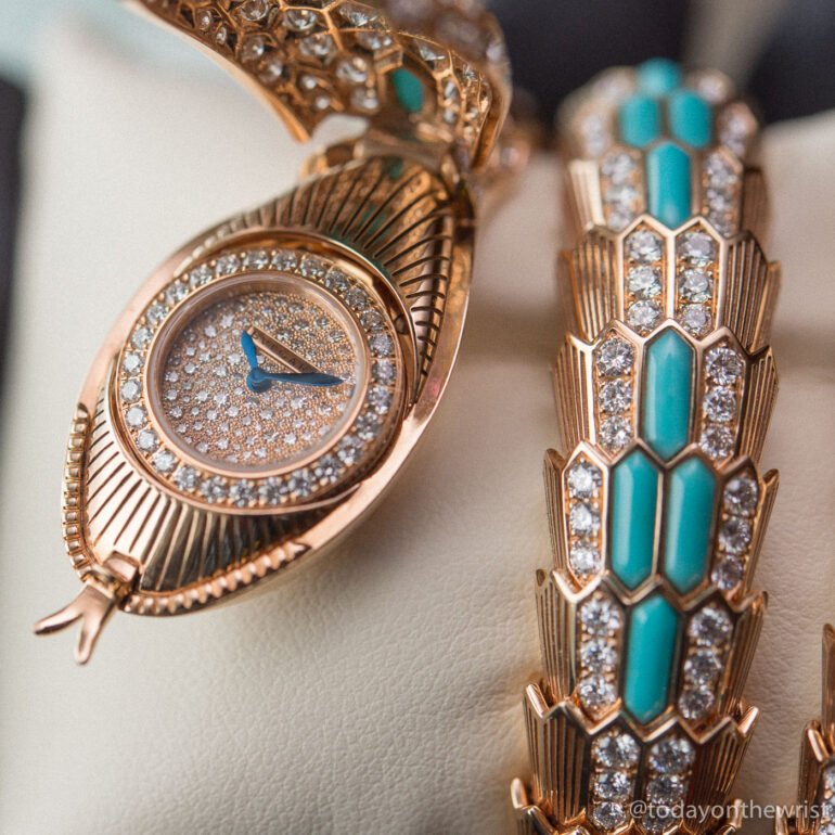 Best jewellery watch 2022: Bulgari Serpenti Misteriosi High Jewellery