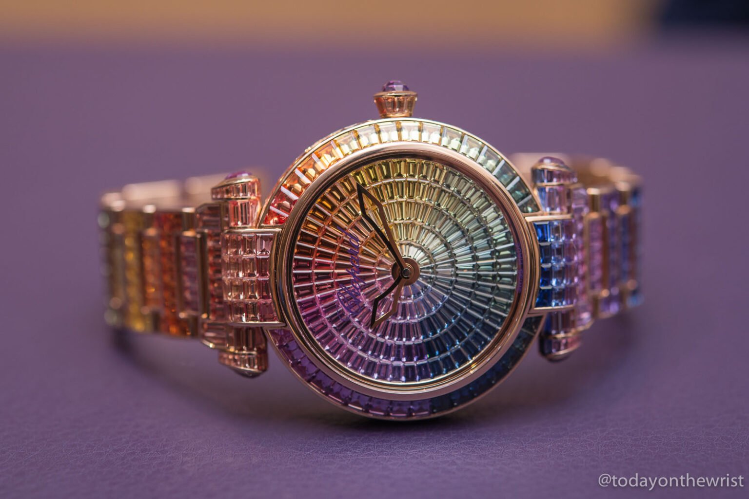 Chopard Imperiale Joaillerie Rainbow - Today on the wrist - An online ...